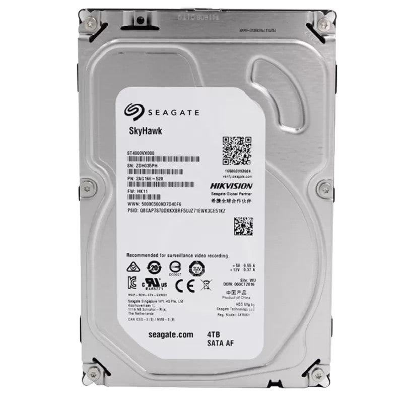 Disco Duro Seagate 4TB 5900RPM Skyhawk para Sistemas de Vigilancia – Security Solution shop