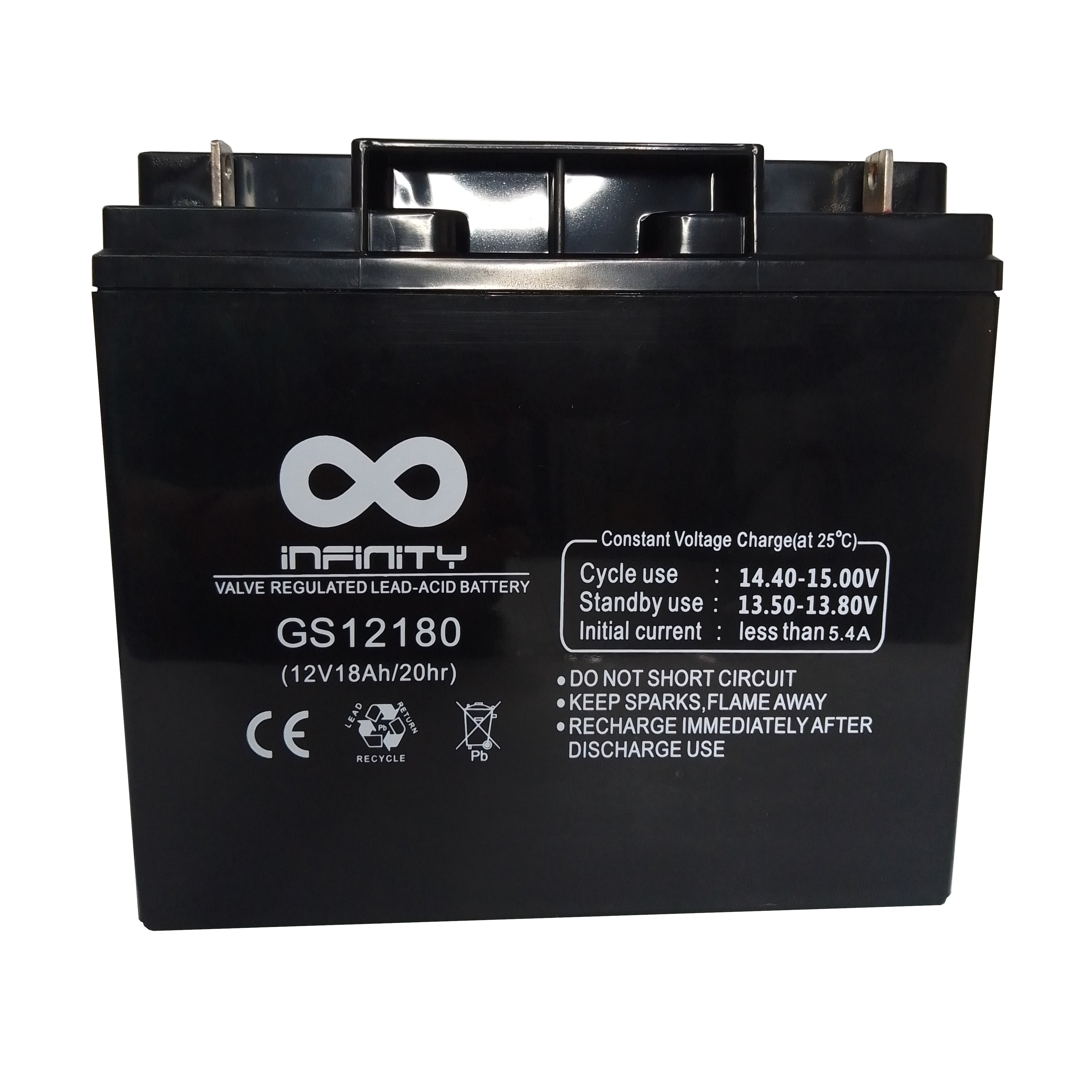 Batería Infinity 12V 18Ah - Solución de Respaldo Energético Fiable – Security Solution shop