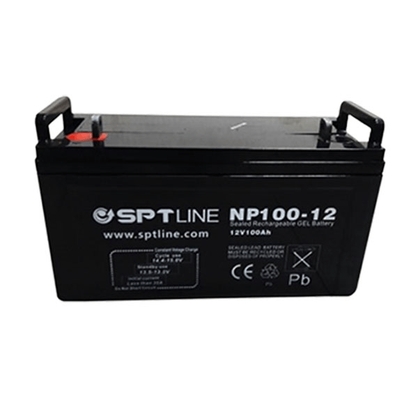 Batería de Ciclo Profundo Sptline 12V 100Ah con Válvula de Seguridad – Security Solution shop