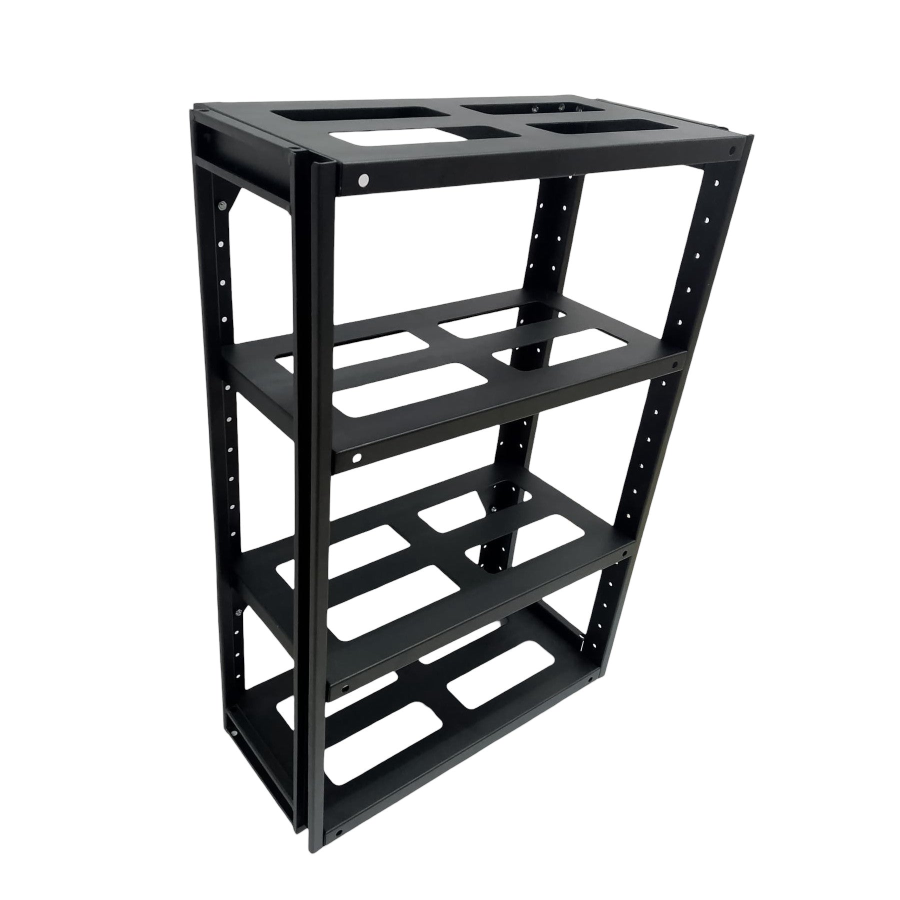 Rack de 4 pisos para Banco de Baterías Metalnet – Security Solution shop