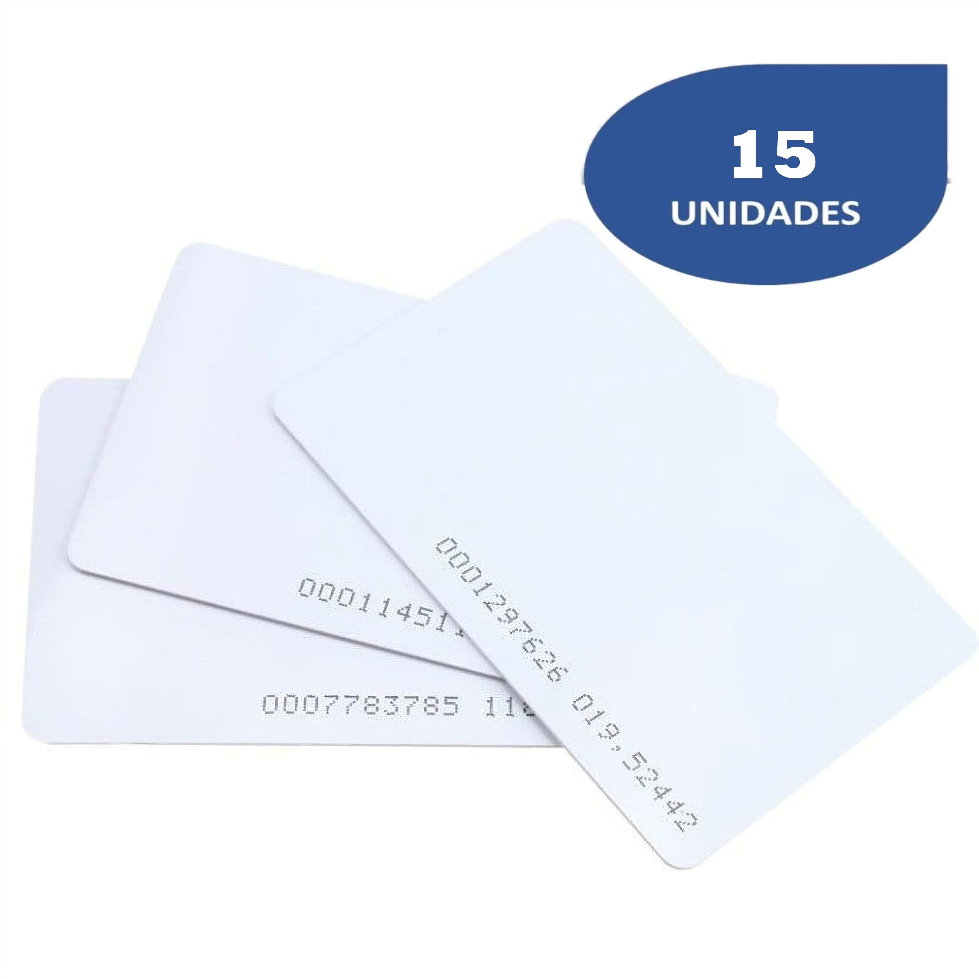 Kit de 15 Carnets de Tarjetas de Proximidad Imprimibles 125 KHz ...