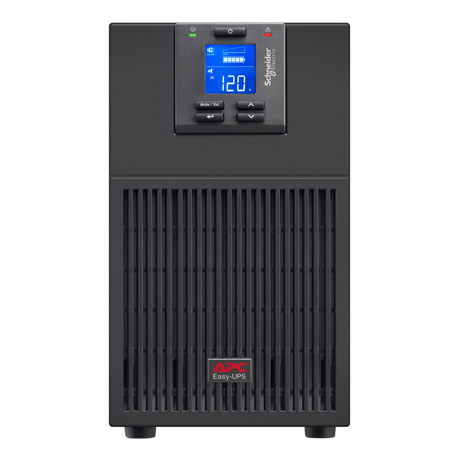 UPS APC EASY On-line 3KVA Tipo Torre 3000VA/2400 W 120V Pantalla LCD ...