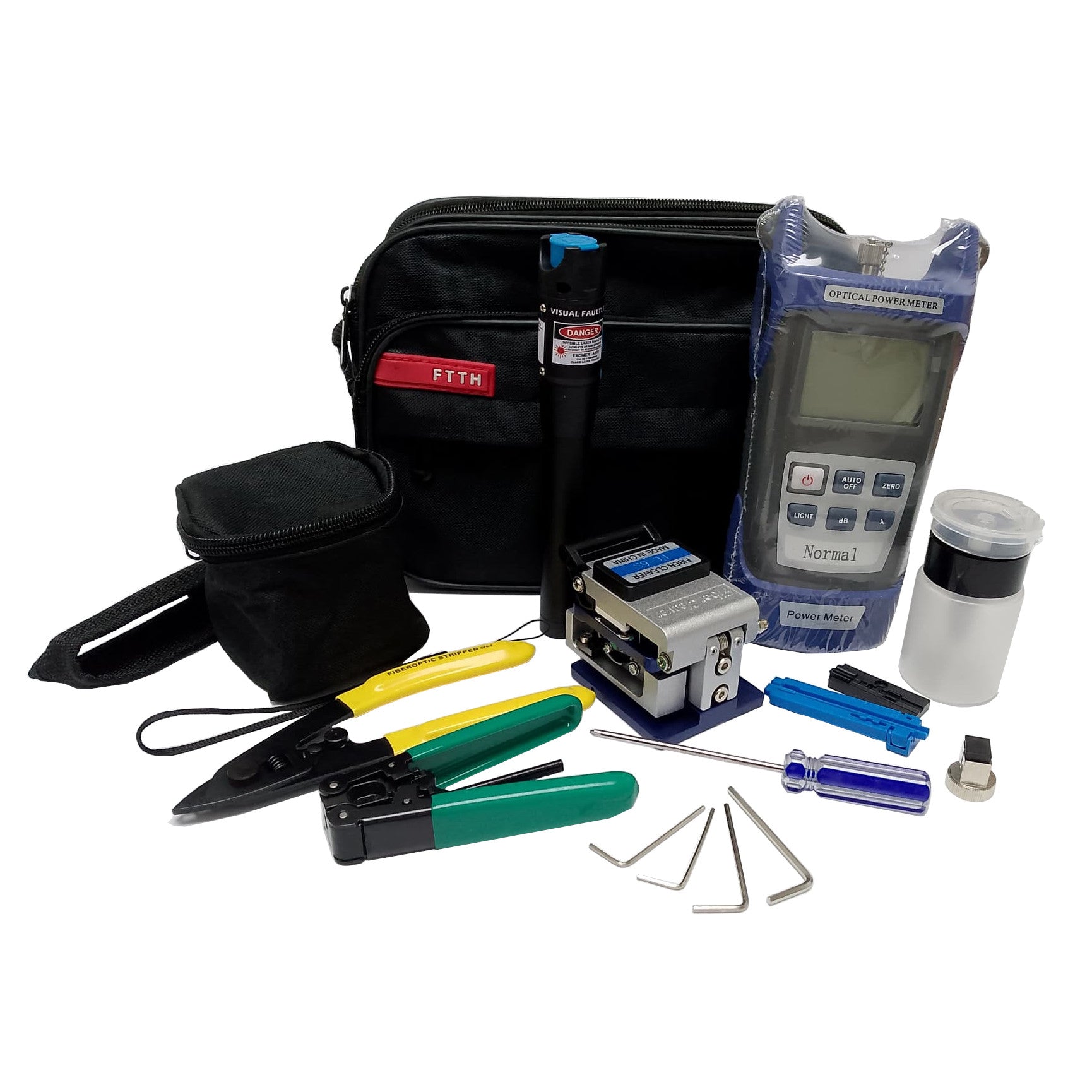 Kit de Herramientas para Instalación de Fibra Óptica FTTH – Security ...