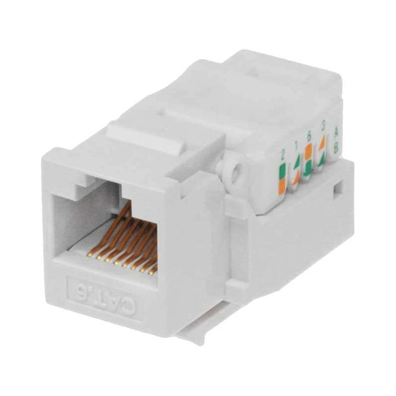 Acoplador Keystone RJ-45 Cat6 con Conector Cat6 Key – Security Solution ...