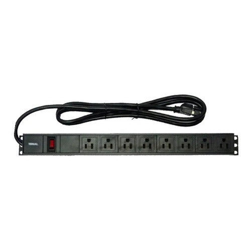 Regleta PDU de 8 Tomas para Rack con Protección de Picos – Security ...