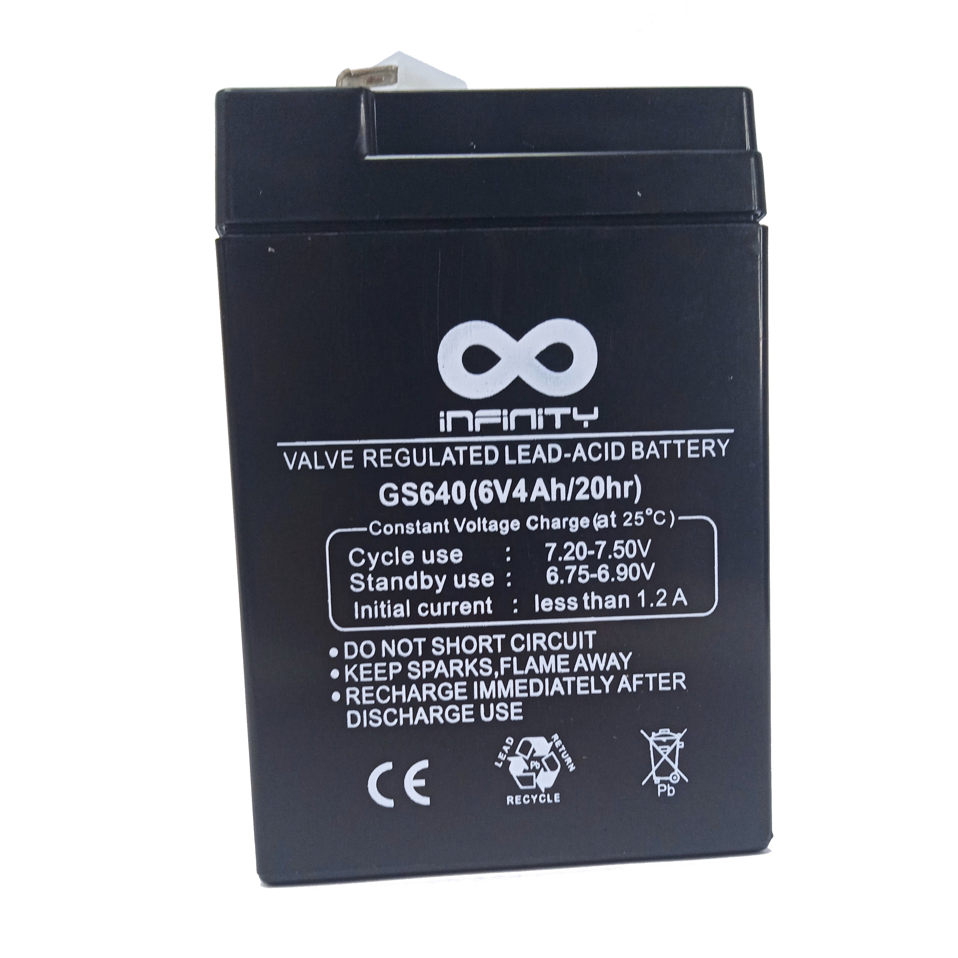Baterías Infinity 6V 4Ah - Solución Energética de Respaldo – Security ...