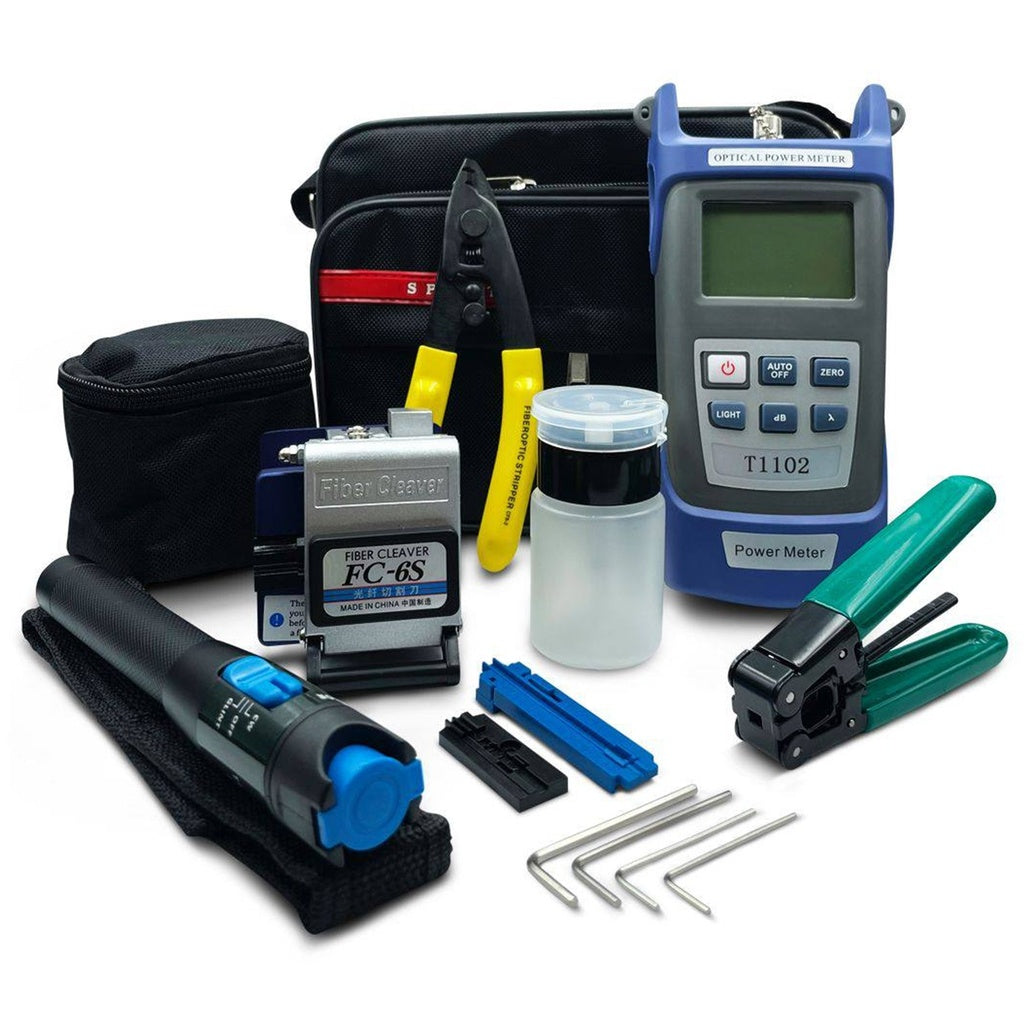 Kit de Herramientas para Instalación de Fibra Óptica FTTH WIREPLUS ...